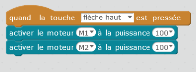 Quelques exemples de programmes [Challenge MBOT ]